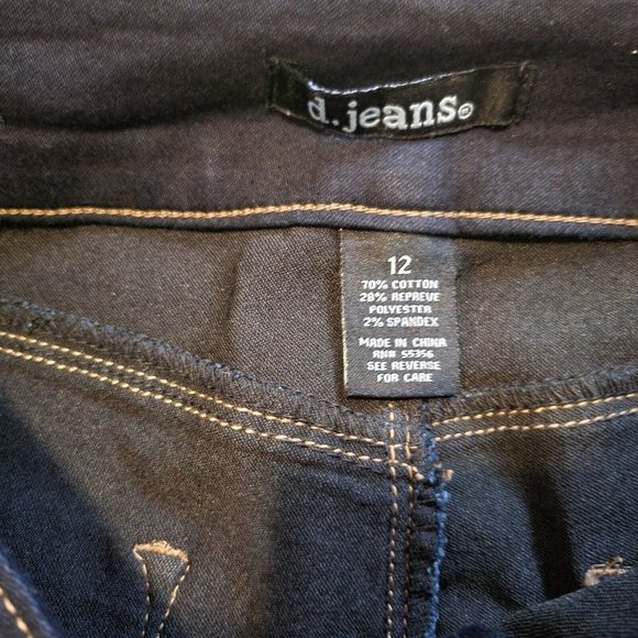 d. jeans | Jeans | D Jeans 2 Nwt Womens High Waist Skinny Super Dark ...